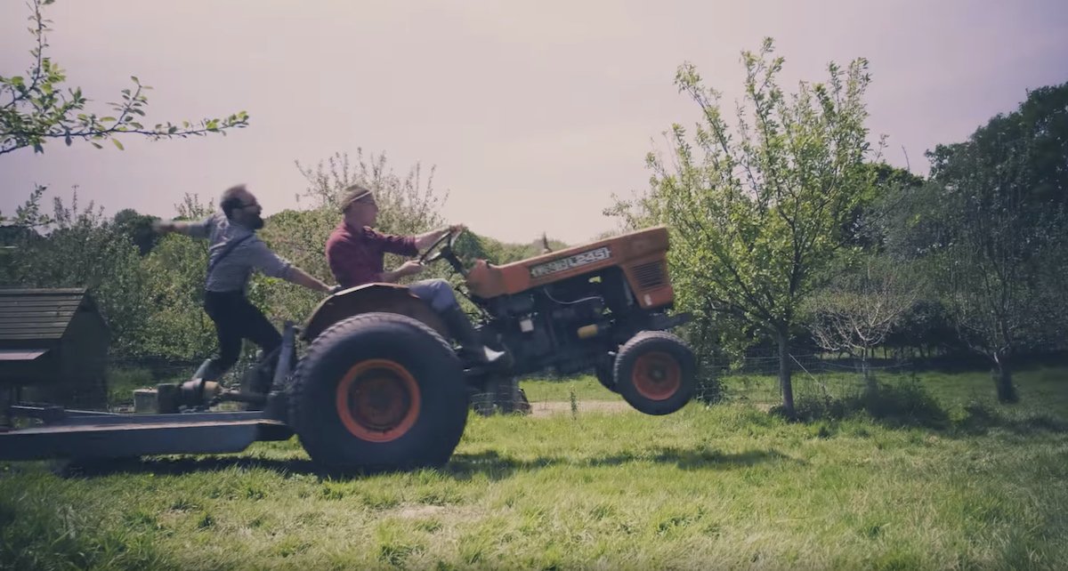 Bignose & Beardy real Sussex cider - made with enthusiasm