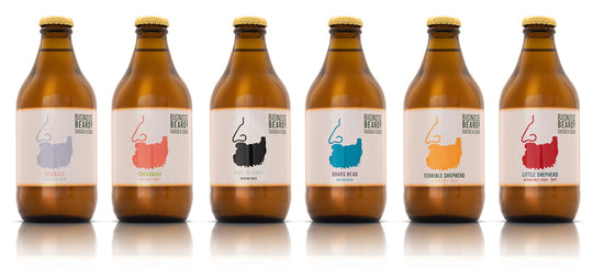 Bignose & Beardy real Sussex cider - made with enthusiasm